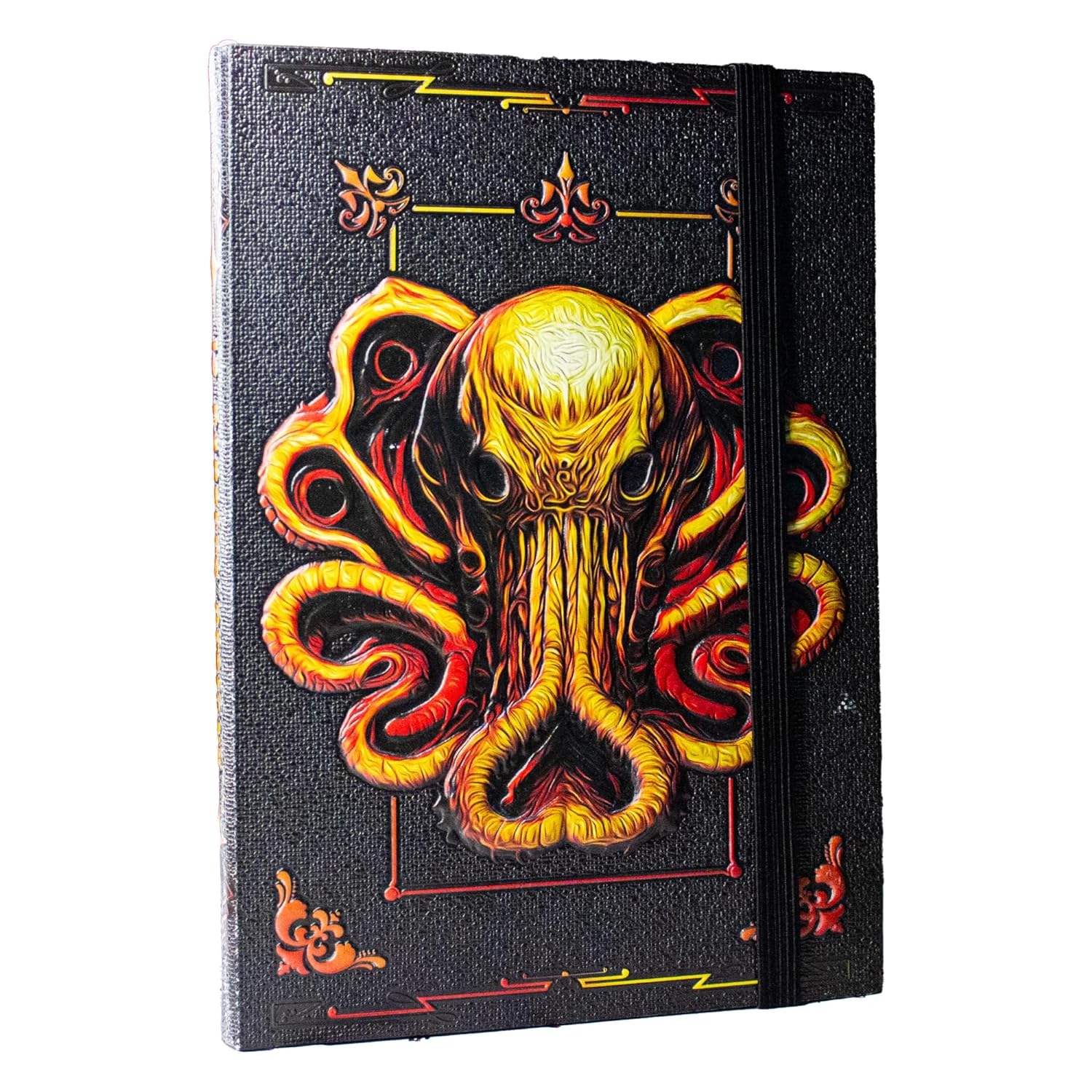 Cthulhu Embossed Journal | Grid Pattern TTRPG Journal, DnD5e Logbook ...